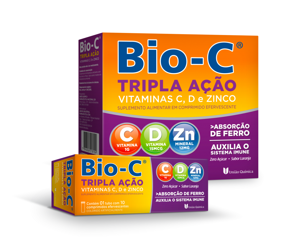 Bio-C Tripla Ação - Produtos União Química